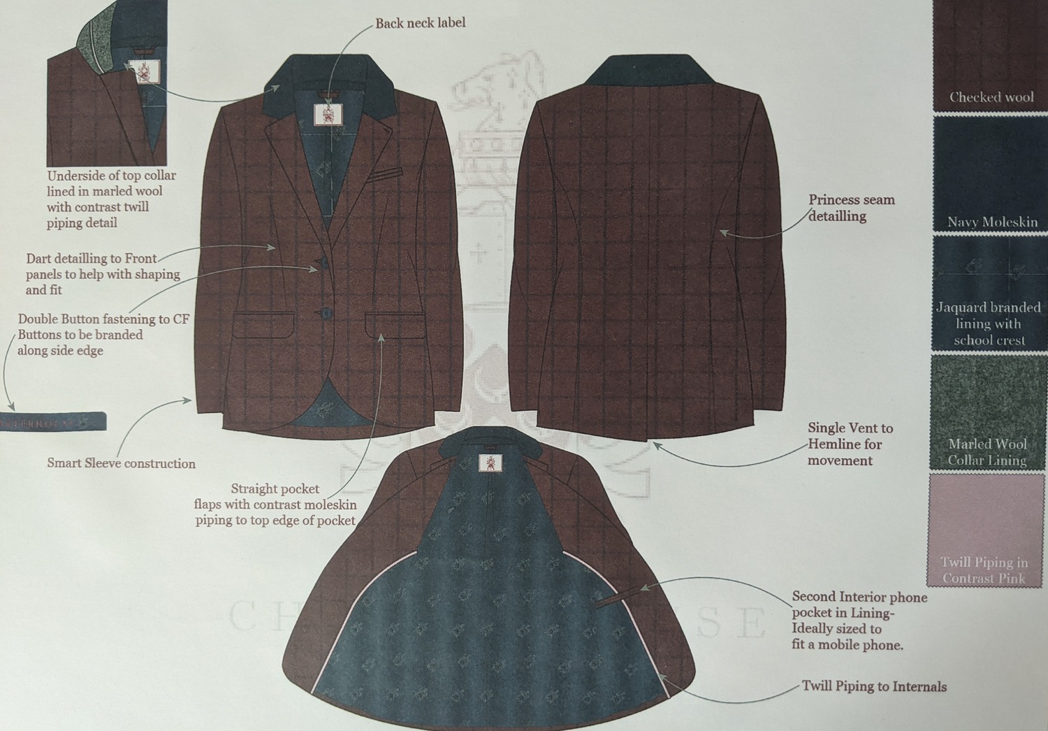 School uniform design service, School Colours UK